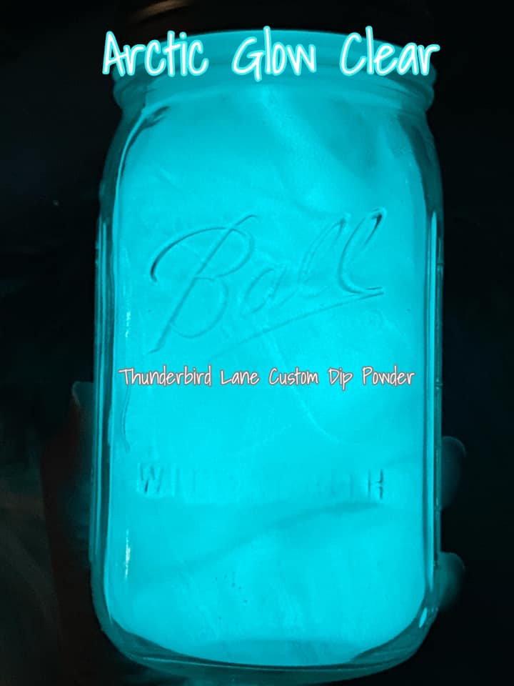 Arctic Glow Clear – Thunderbird Lane Custom Dip Powder